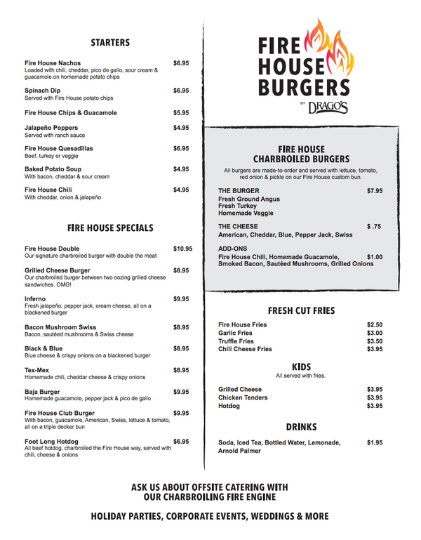 Drago's Tommy Cvitanovich Opens Fire House Burgers